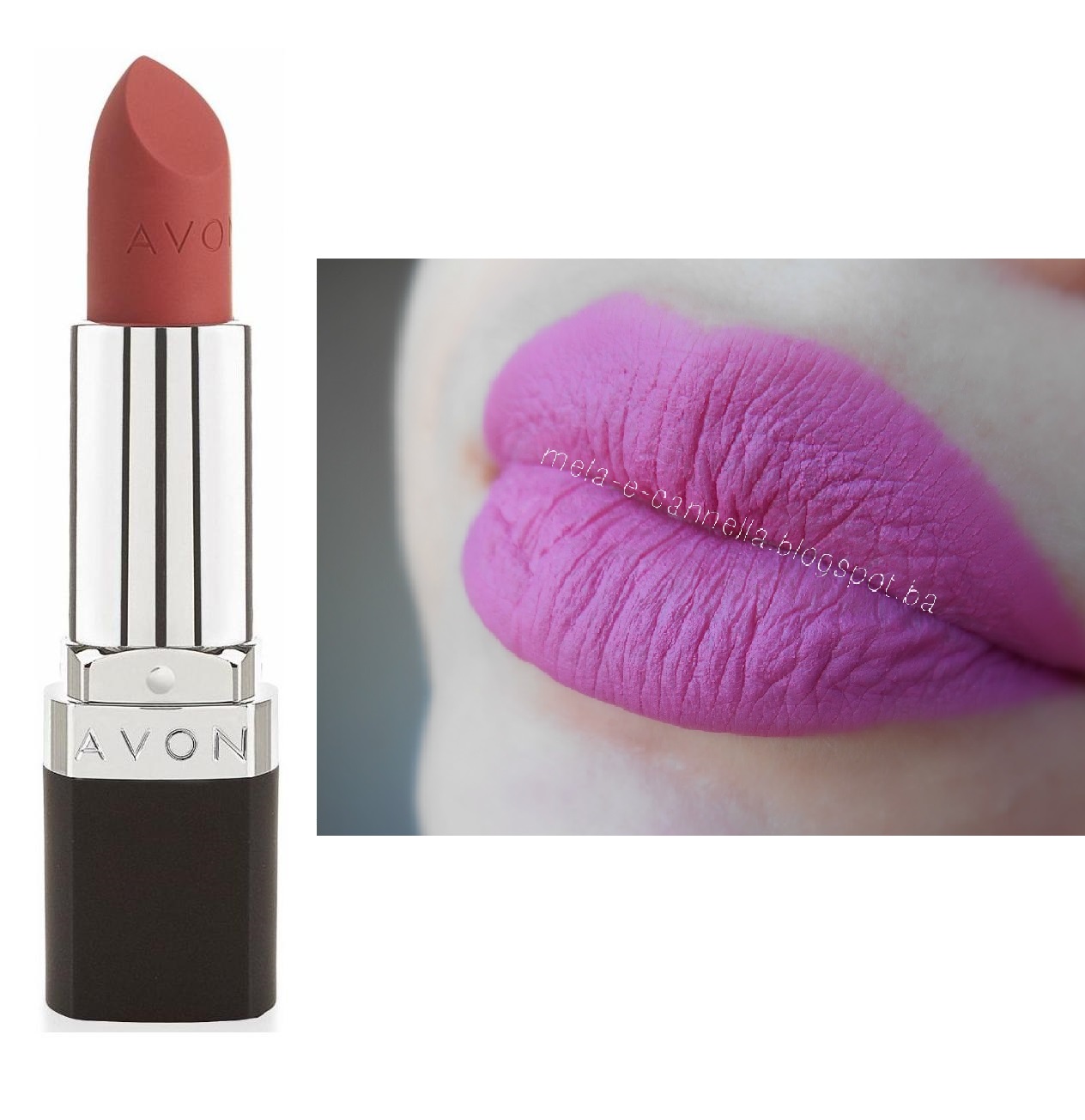 Rouge à lèvres mat violet Ideal Lilac Avon Perfectly Matte